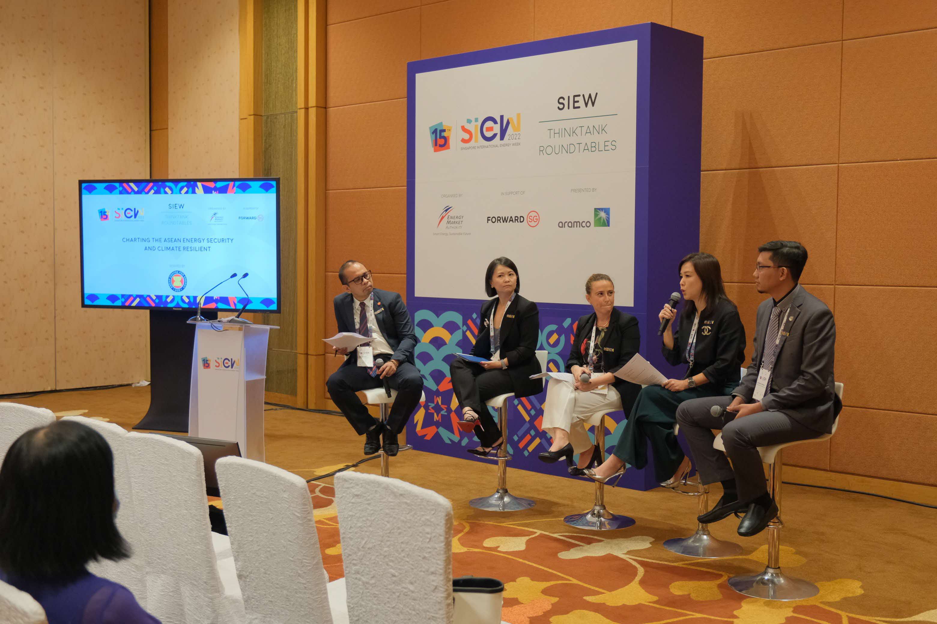 Highlights from SIEW Thinktank Roundtable Session A: ASEAN’s Energy ...