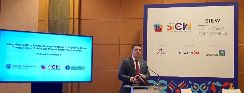 Thinktank Roundtable at SIEW 2022: Integrating Battery Energy Storage ...
